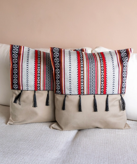 Heritage Sofa Decorative Cushion Made of Sadu Fabric - Available In ...