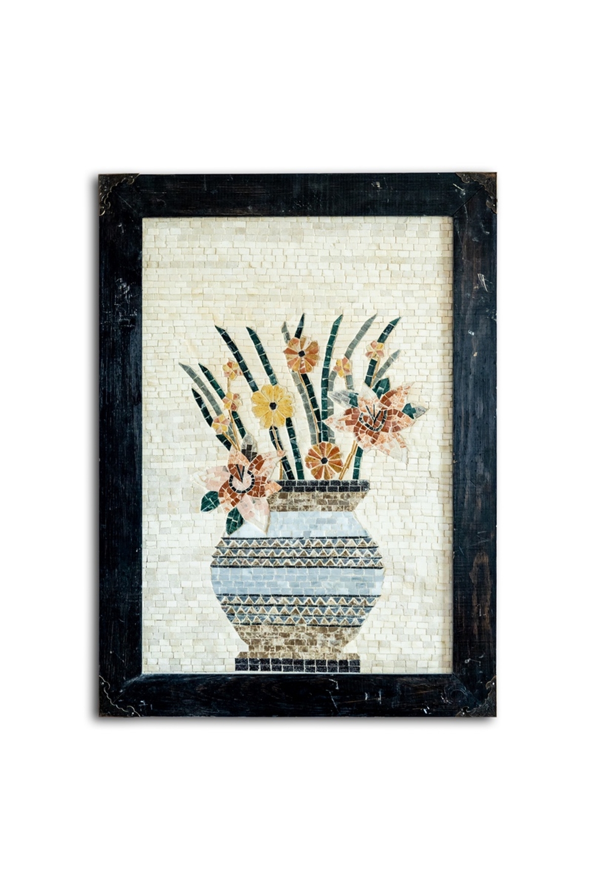 Handmade Rose Mosaic Wall Art | Unique Home Decor - Souq Fann