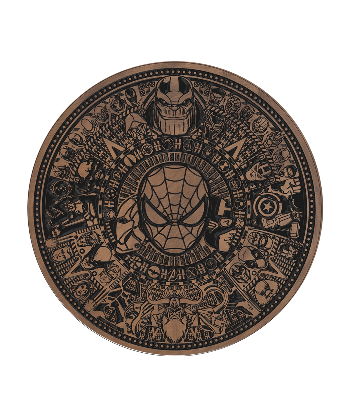 Marvel Comics Aztec Calendar - Souq Fann