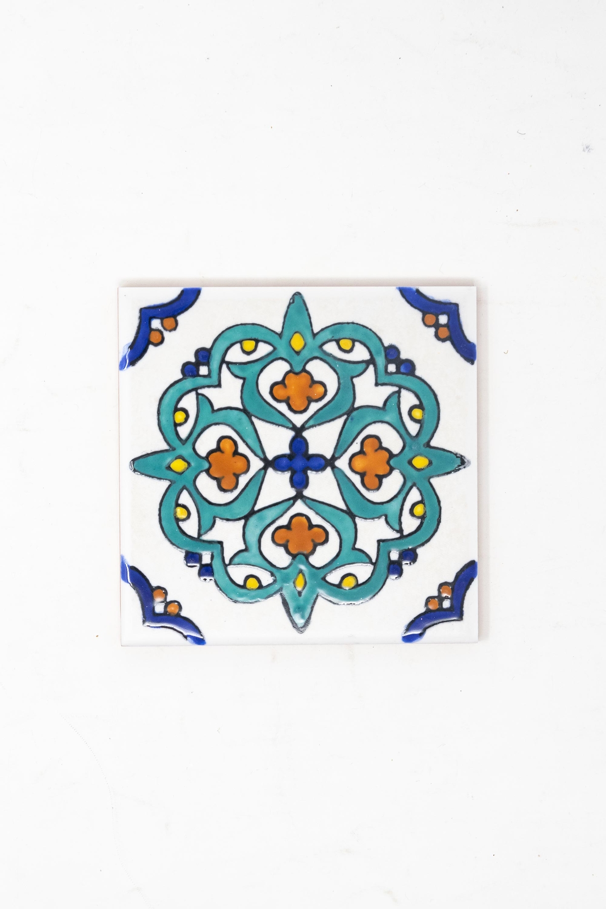 Decorative Ceramic Tile - Powder Blue Mosaic - Souq Fann