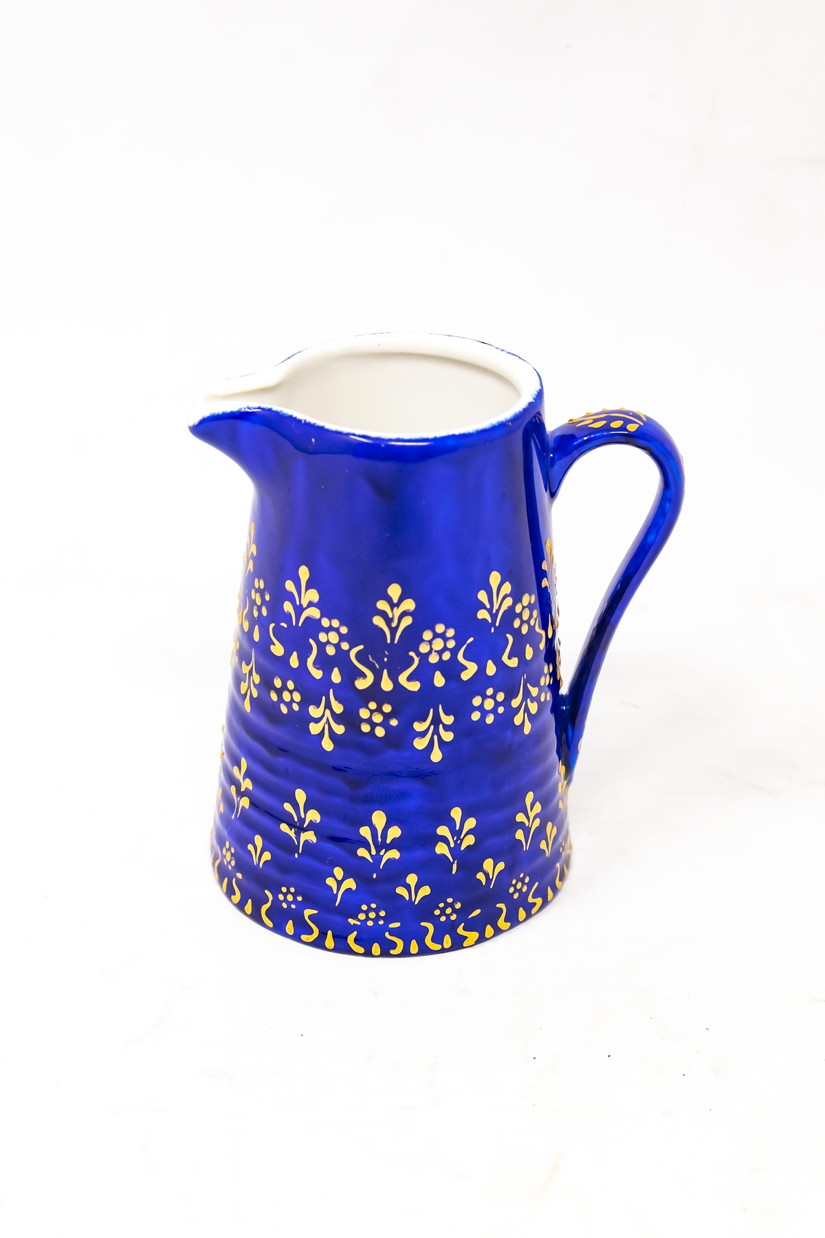 Navy Blue Milk Jug - Souq Fann