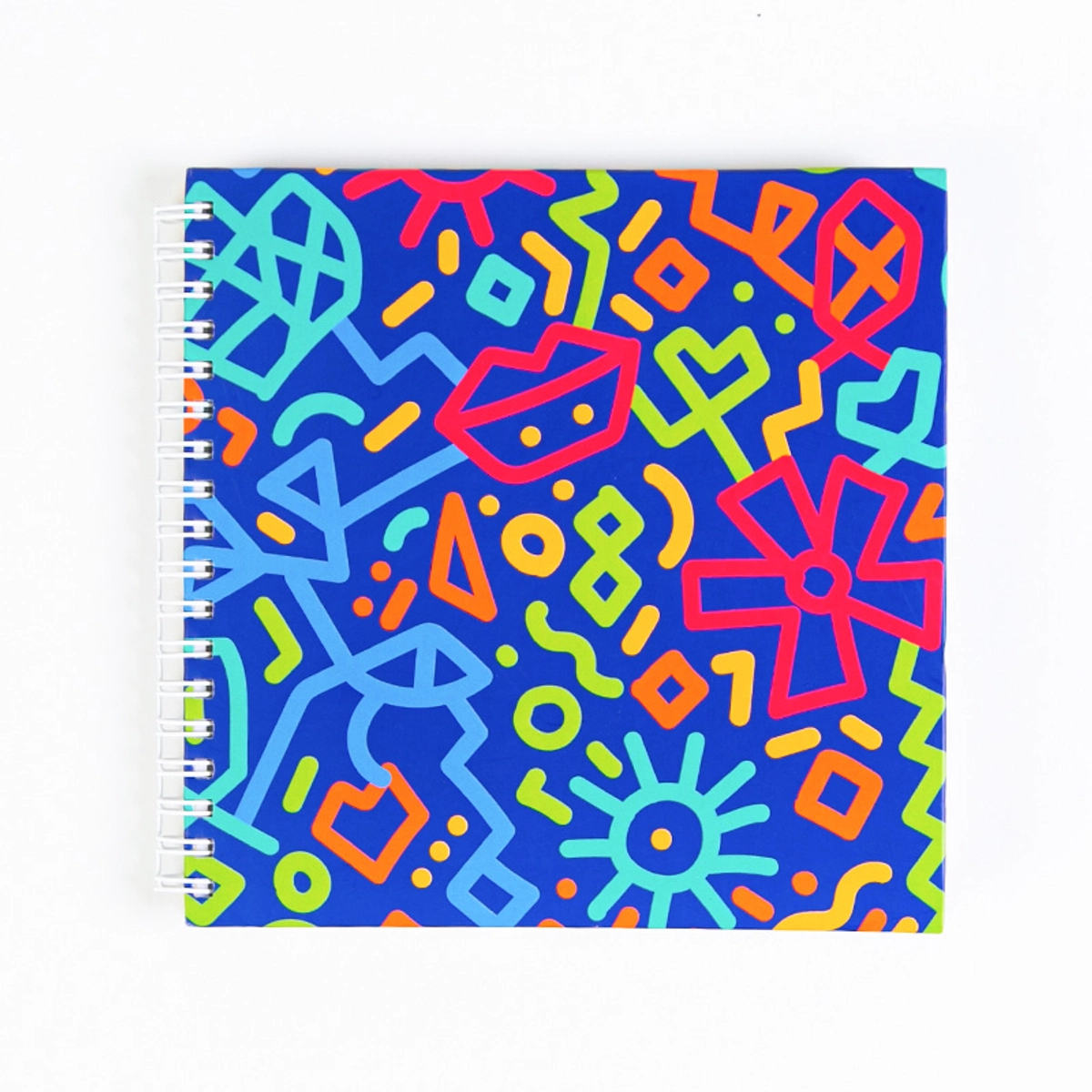 100-Sheet Navy Blue Notebook with a Unique Design to Inspire and ...